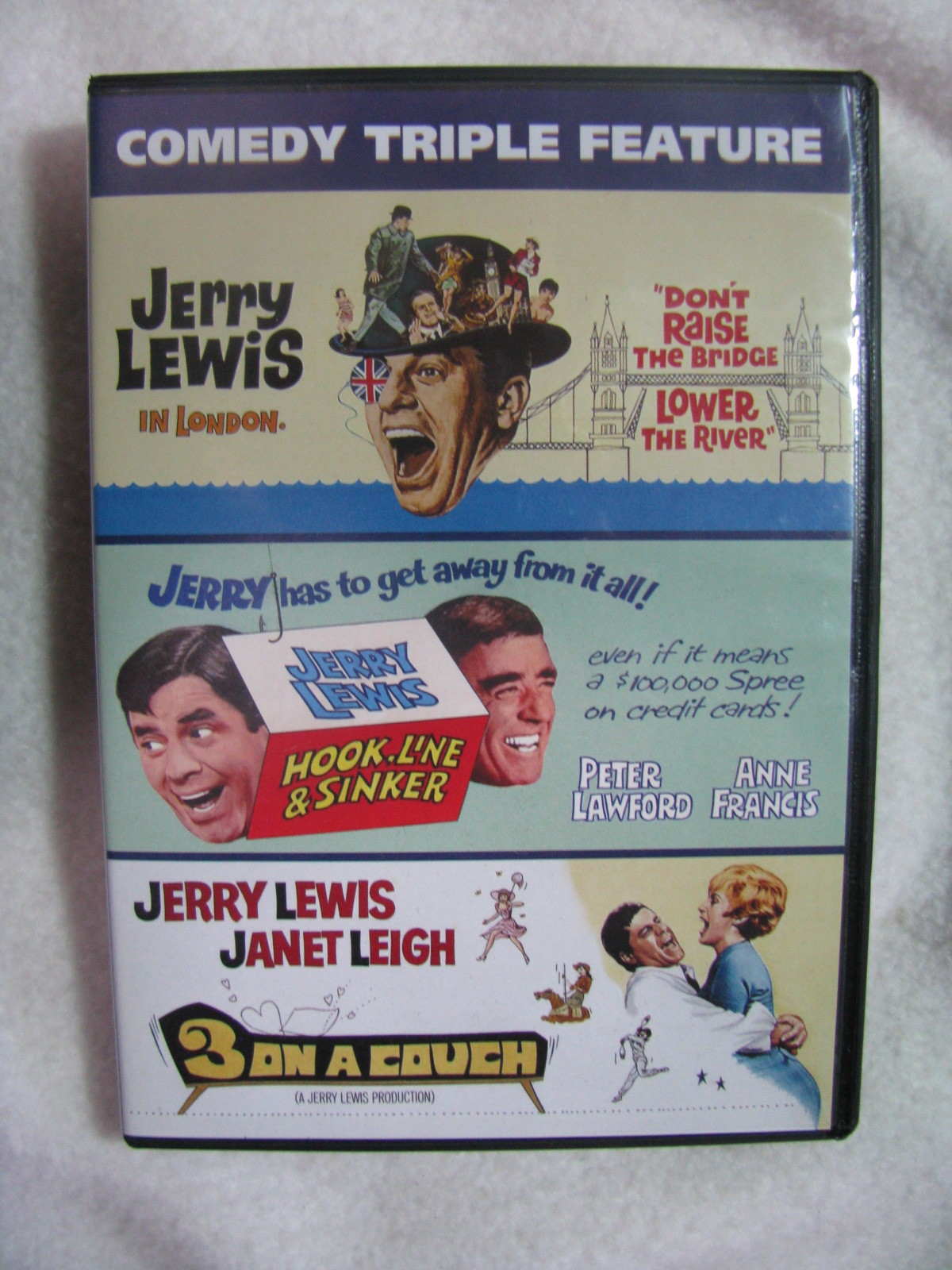 Jerry Lewis Comedy Triple Feature DVD - DVDs & Blu-ray Discs