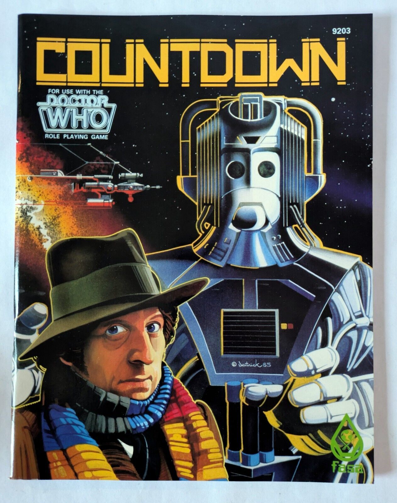 1985 Dr Who RPG Role Playing Game BBC FASA Countdown Module 9103 ...