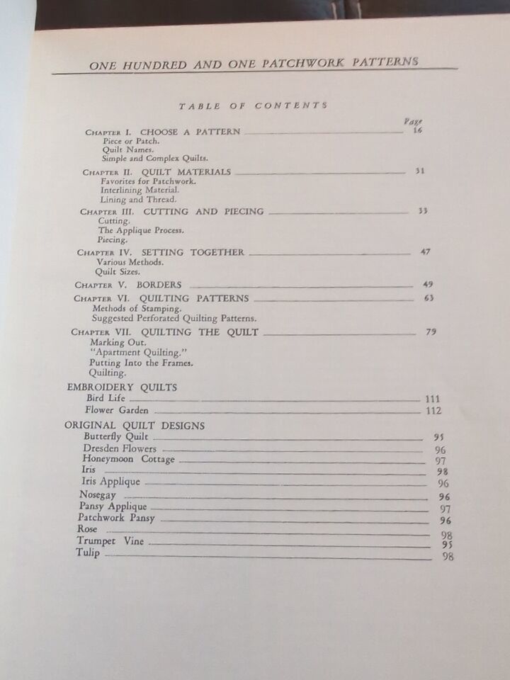 101 Patchwork Patterns Step-by-Step Quilt Making Ruby McKim 1962 Quilting Sewing - Sewing