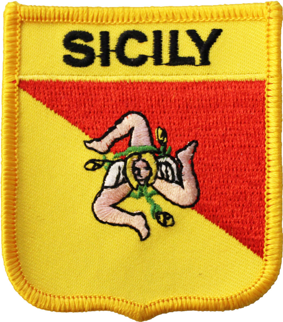 Sicily Shield Patch - Collectibles