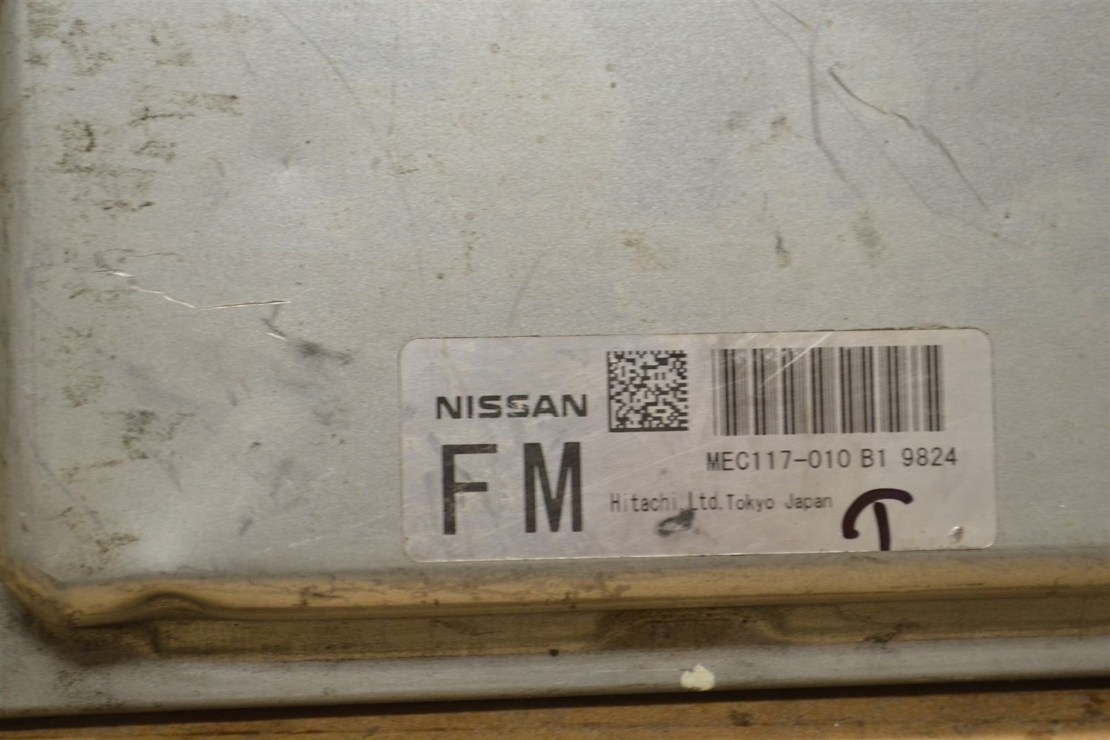 2010 Nissan Altima Engine Control Unit ECU MEC117010B1 Module 920-1F1 ...