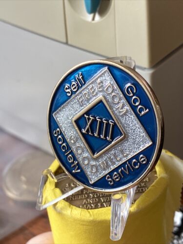 13 Year NA Clean Time Chip Blue Silver and 50 similar items