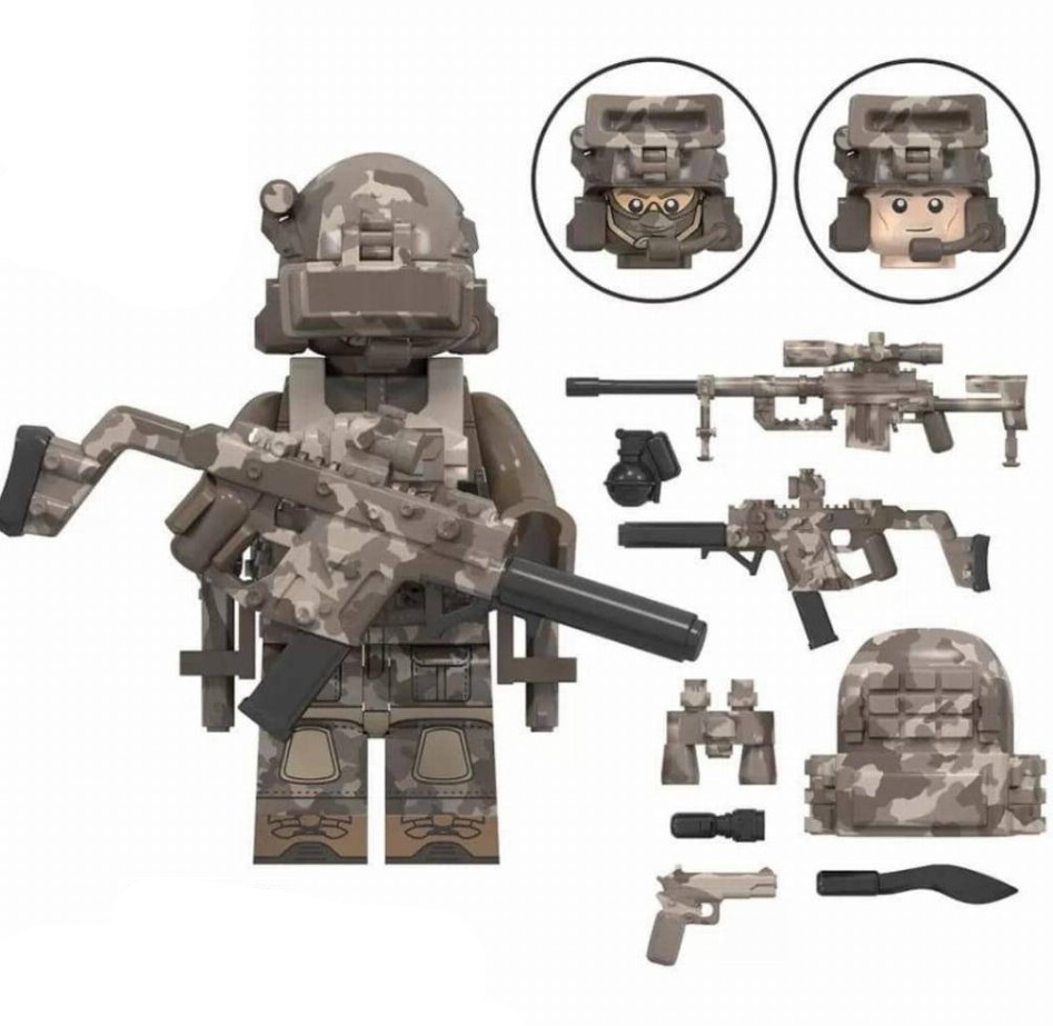 SSO Special Forces Military Minifigure US Toy - LEGO (R) Minifigures