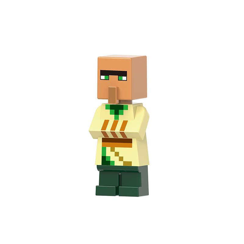 Desert Villager Minecraft Custom Printed Lego Compatible Minifigure ...