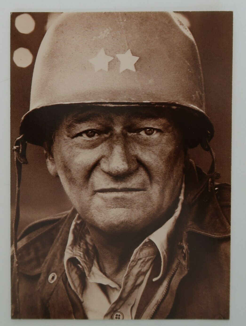 Vintage Fotocard Ludlow Sales John Wayne Military themed photo postcard ...