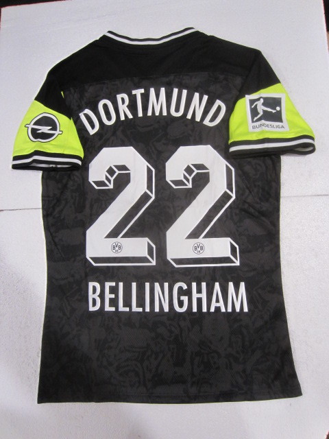 Jude Bellingham Borussia Dortmund Special Edition Black Neon Soccer ...
