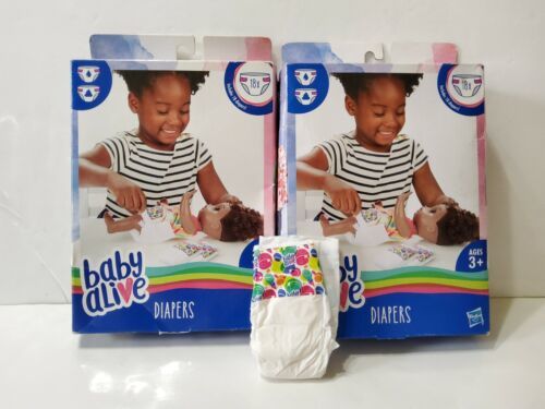 30 Hasbro Baby Alive Diapers Replacement Diaper Pack - Clothing ...