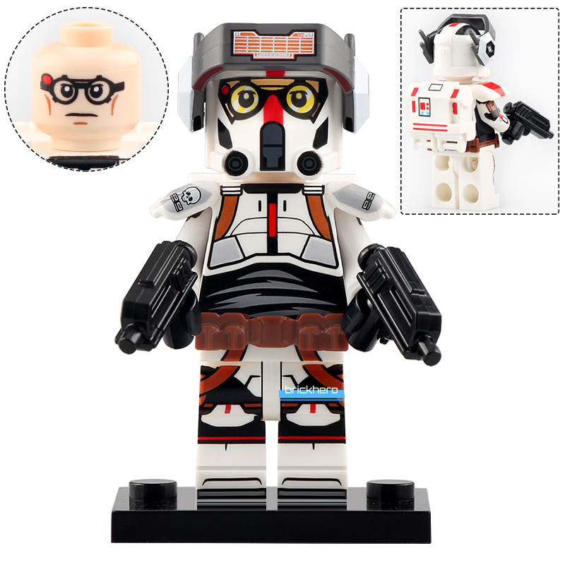 Tech (Bad Batch Clone Force 99) Star Wars Lego Compatible Minifigure ...