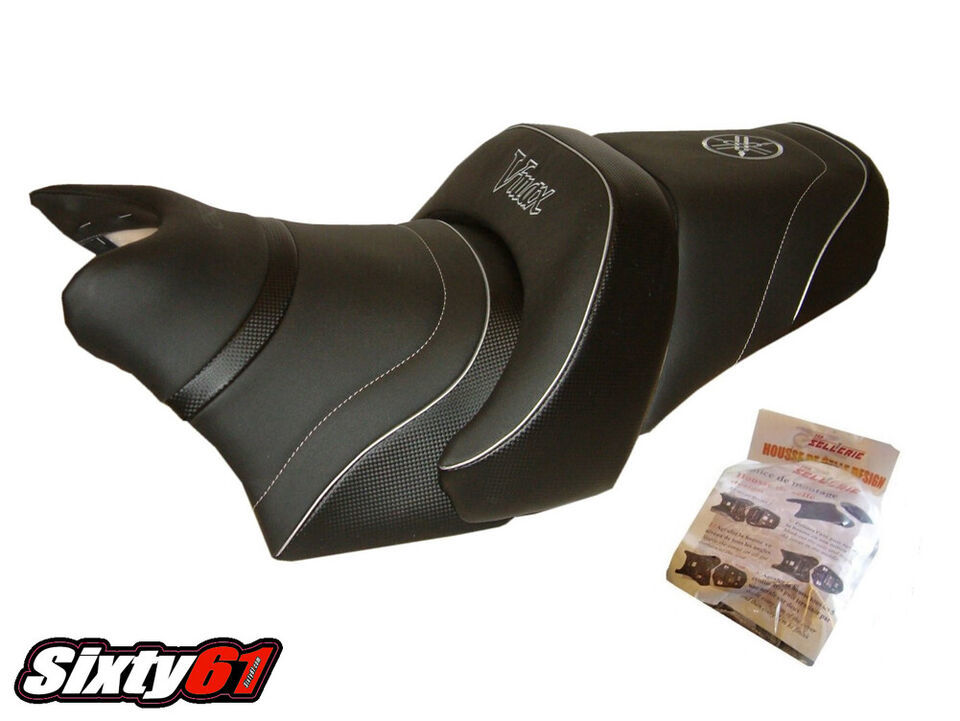 Yamaha V-Max VMax 1200 Seat Cover 1986-2005 2006 Logo Top Sellerie ...