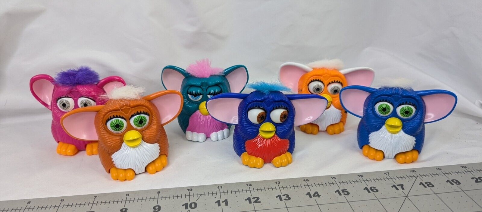 McDonalds Furby Happy Meal Toy Lot of 6 1998 and 50 similar items