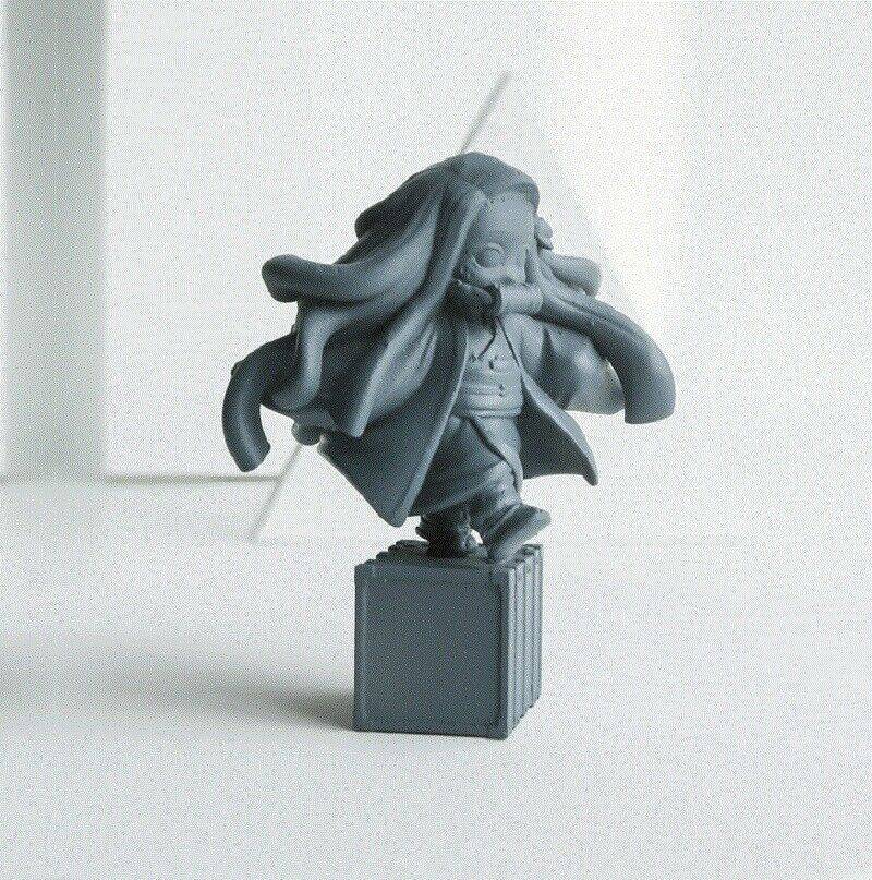 100mm 3D Print Model Kit Demon Slayer Kamado Nezuko Unpainted - Figures