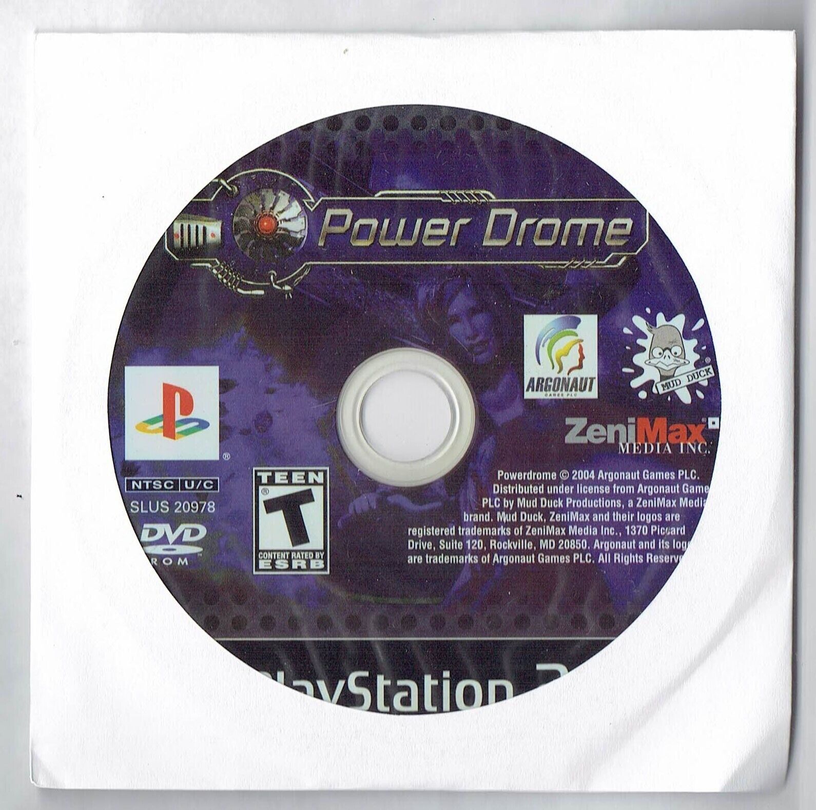 Power Drome PS2 Game PlayStation 2 Disc Only - Video Games