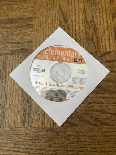 Elementary Advantage 2005 Social Studies Writing PC Game - Video Games