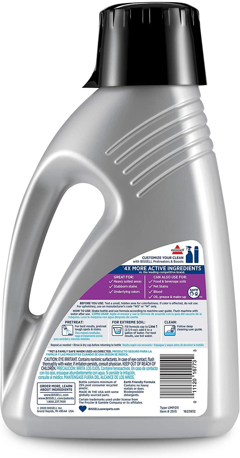 BISSELL Pro Max Clean Refresh Febreze Spring Renewal Carpet Shampoo, 48 ...