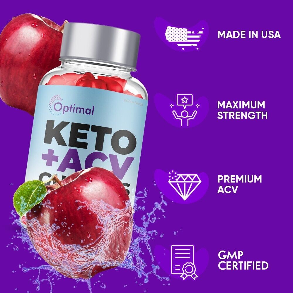 Optimal Keto Gummies, Official Optimal Keto ACV Gummies (2 Bottles ...