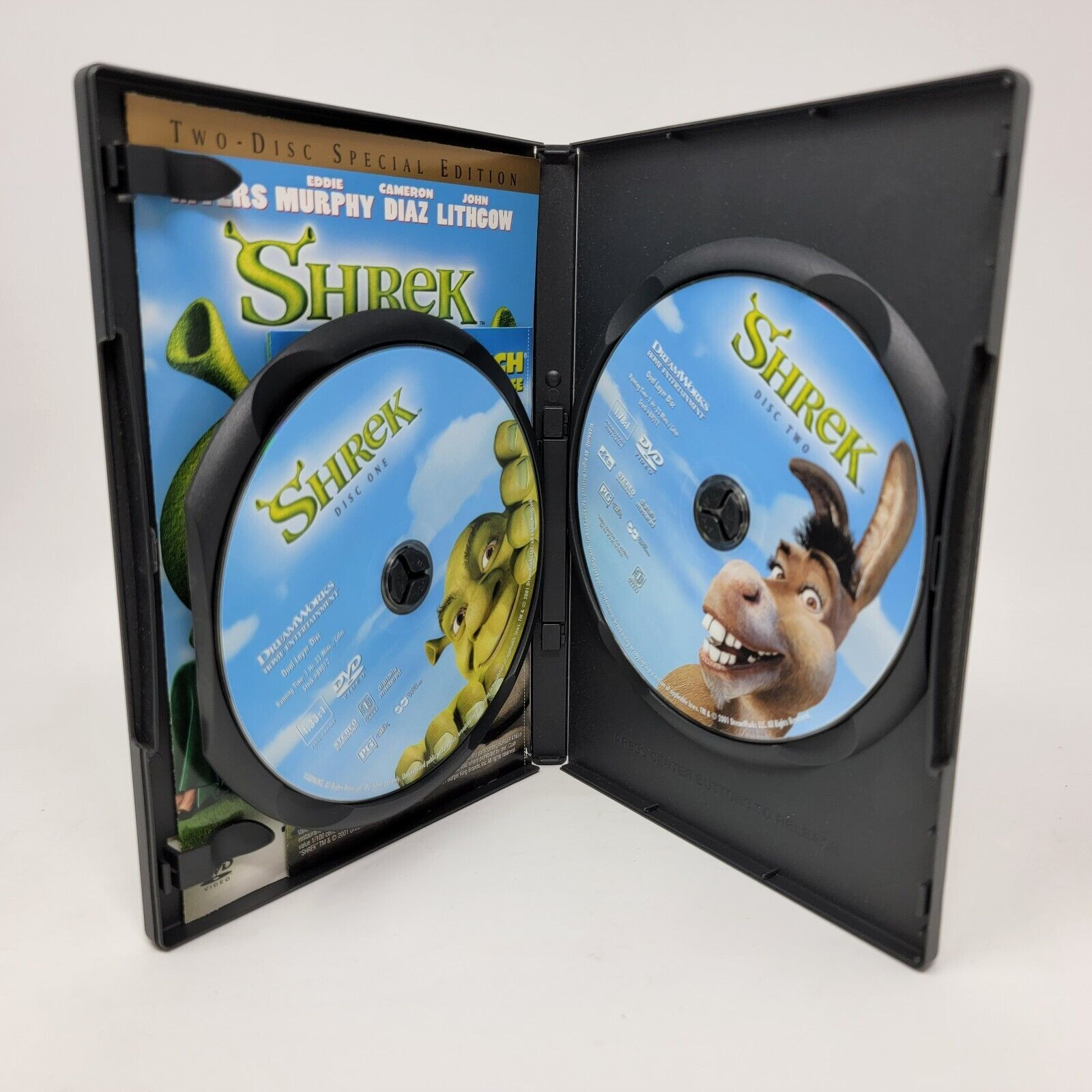 Shrek Two Disc Special Edition Shrek 2 Shrek the Third DVD 3 Pack ...