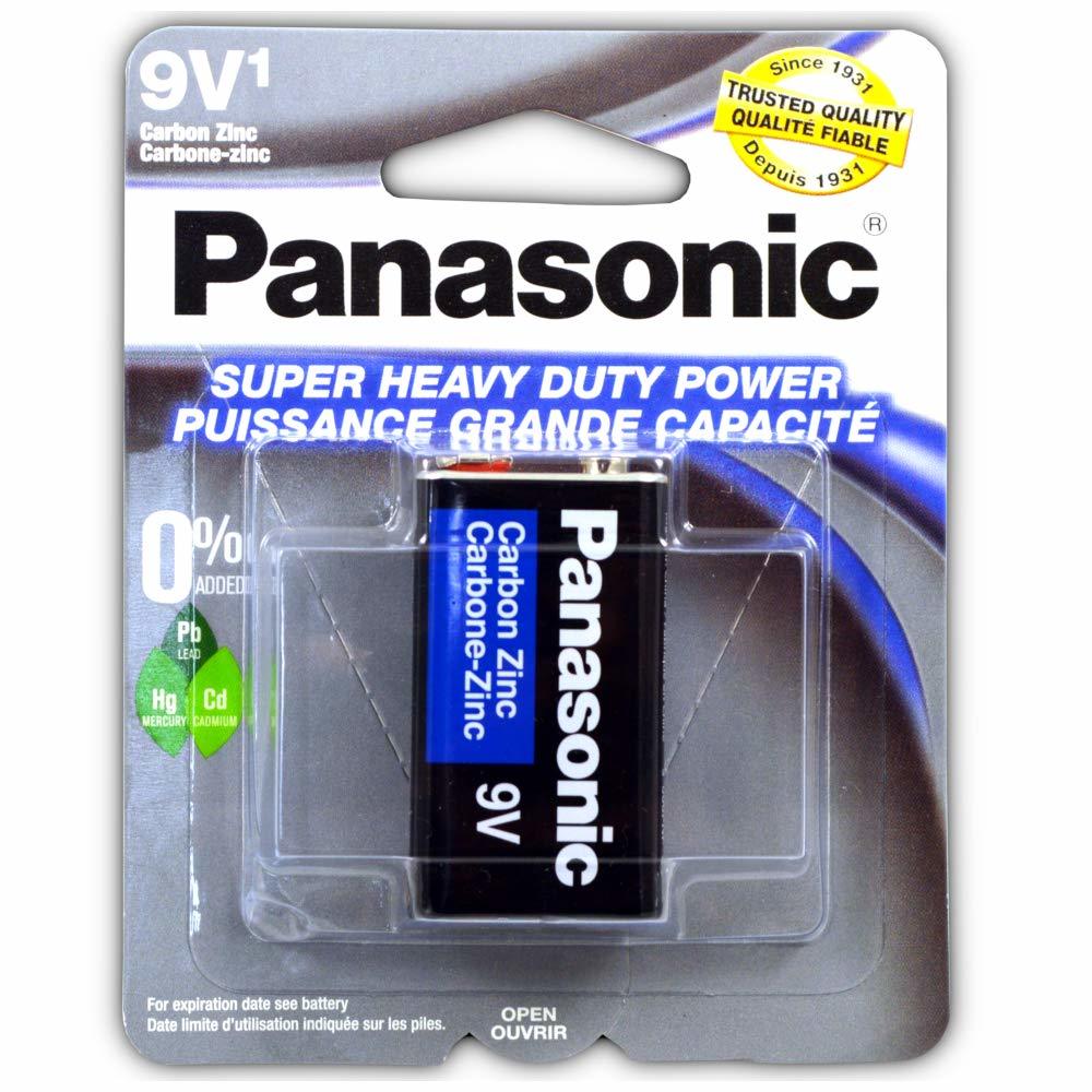 Panasonic Super Heavy Duty 9 Volt 1 Pack - Household Supplies & Cleaning