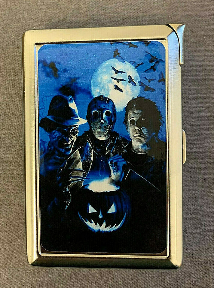 Classic Horror Halloween 100's Size Cigarette Case with Built in ...