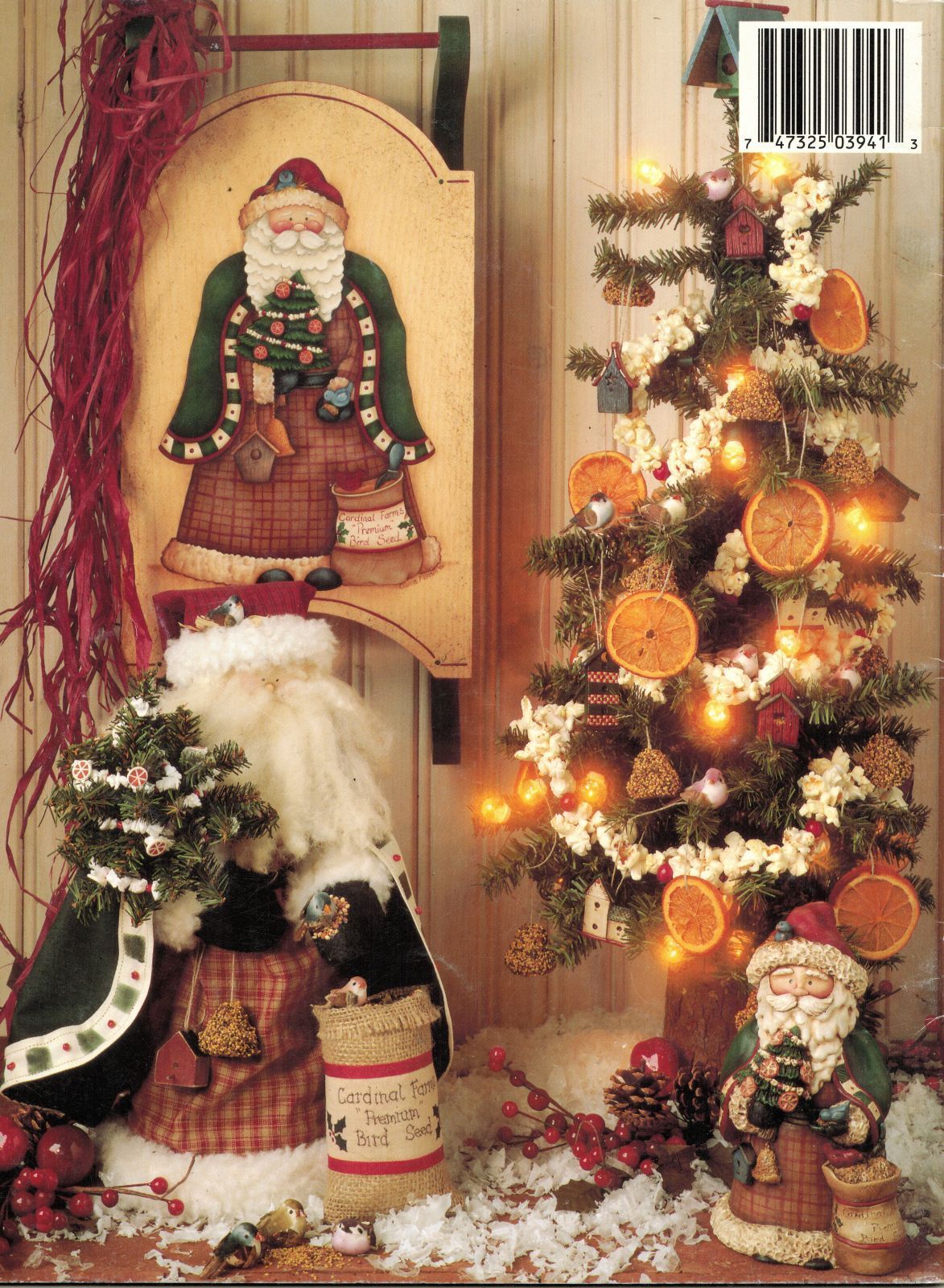 Tole Decorative Painting Xmas Easter Birdhouses Marcum Folk Art Pattern ...