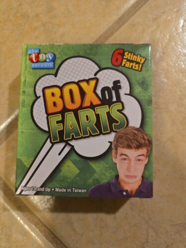 Box Of Farts Gag Prank Novelty 6 Bags Of Farts Per Box Joke Stink Bomb ...
