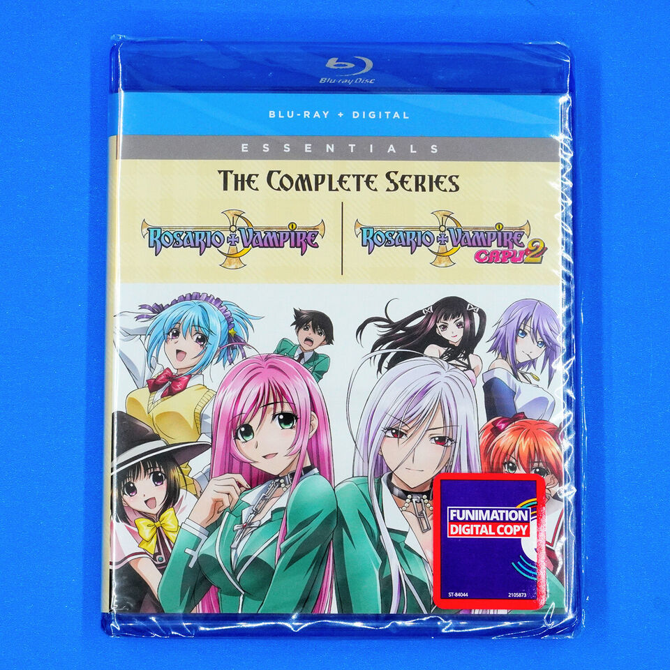 Rosario + Vampire: Season 1 & Capu 2 Complete Anime Series Blu-ray ...