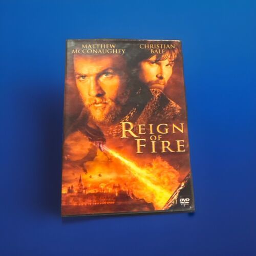 Reign of Fire (DVD, 2002) Matthew Mcconaughey - Christian Bale - Rob ...