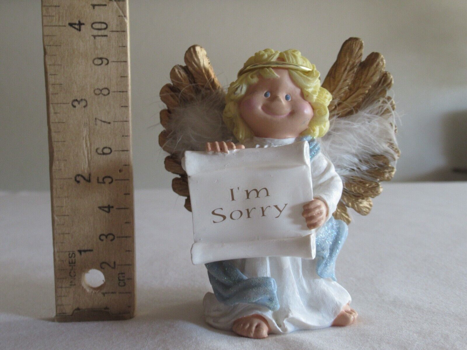 Angel Figurine Papel Giftware Angelic Cheer "I'm Sorry" Apology Cast ...