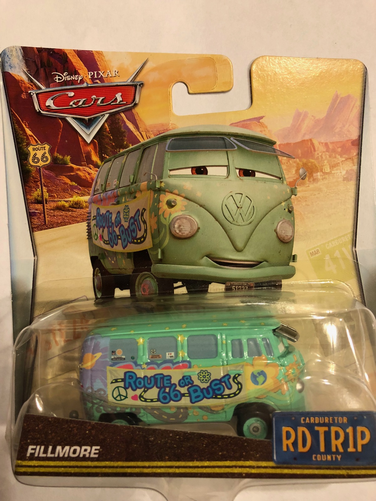 Disney Pixar Cars Road Road Trip RD Fillmore - Action Figures