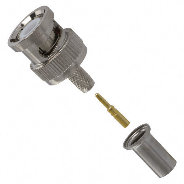 Emerson CPMC8810 3-Piece Crimp 50 Ohm BNC Connector RG-59 Teflon Coaxial Cable - Everything Else