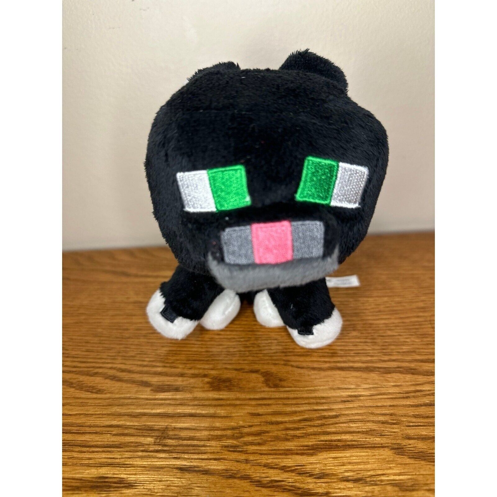 Minecraft MOJANG JINX Tuxedo Cat Plush Stuffed Plushie Toy Black And ...