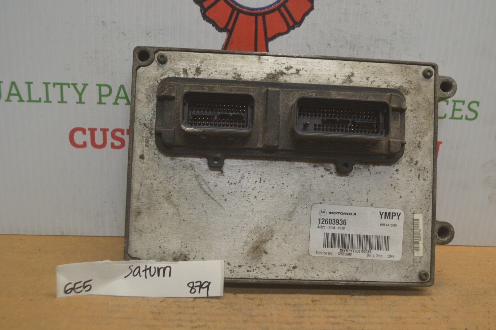12583698 Saturn Vue 3 5l 2004 2006 Engine Control Unit Ecu Module 879 6e5 Engine Computers