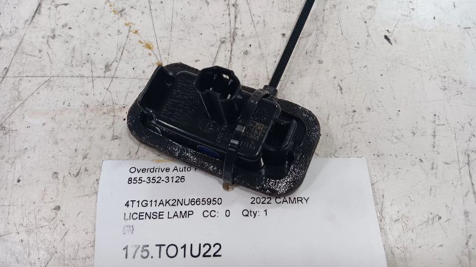 Toyota Camry License Plate Light Lamp 2021 2022 2023 - Other Lighting ...