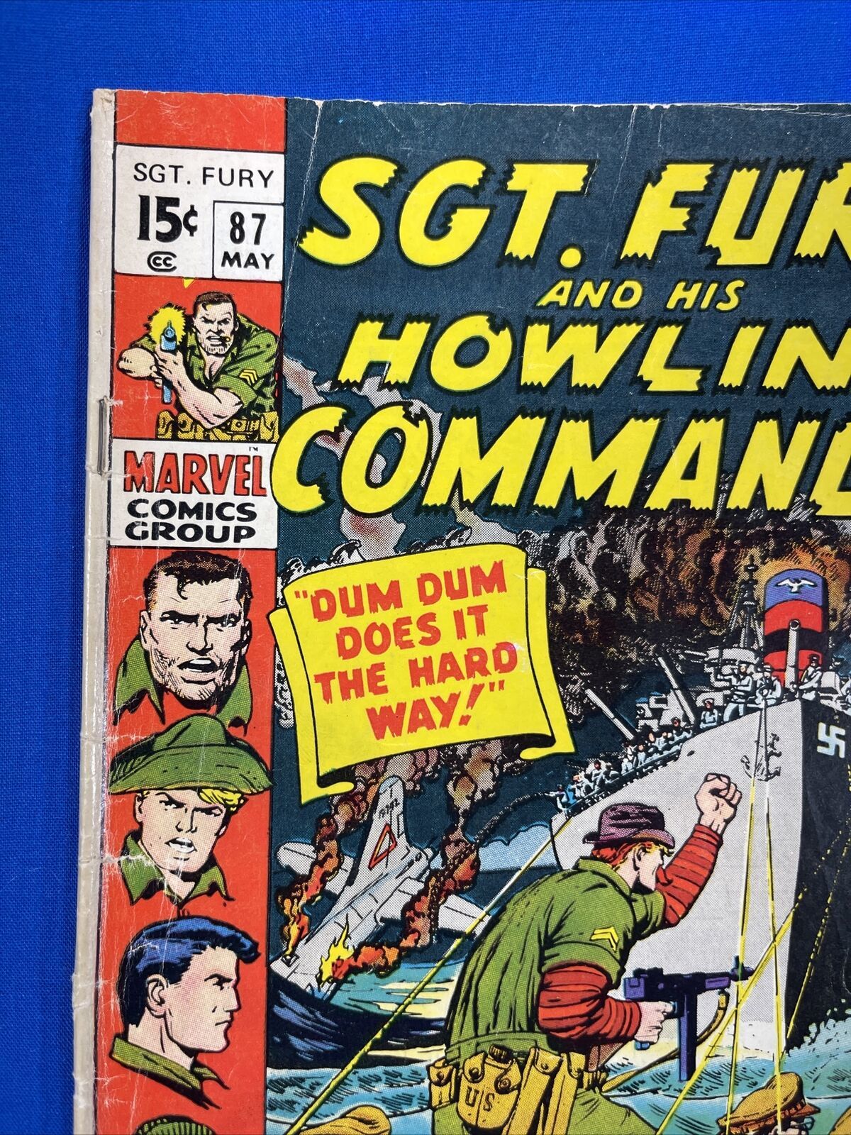 Sgt.Fury and his Howling Commandos #87 “Dum Dum Does It The Hard Way ...