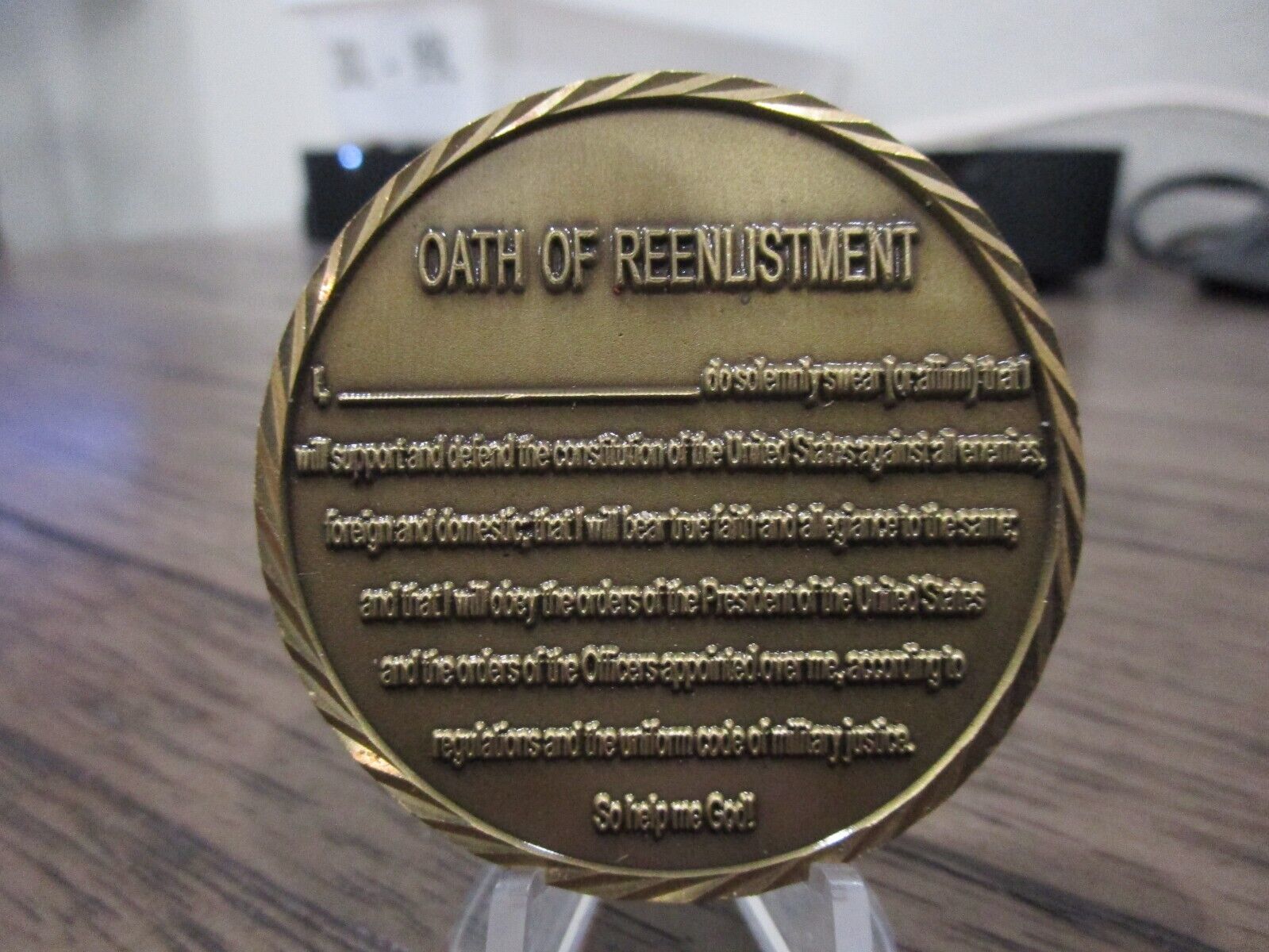 US Army 4-5 ADA BN 4th Battalion 5th Air Defense Artillery Oath ...