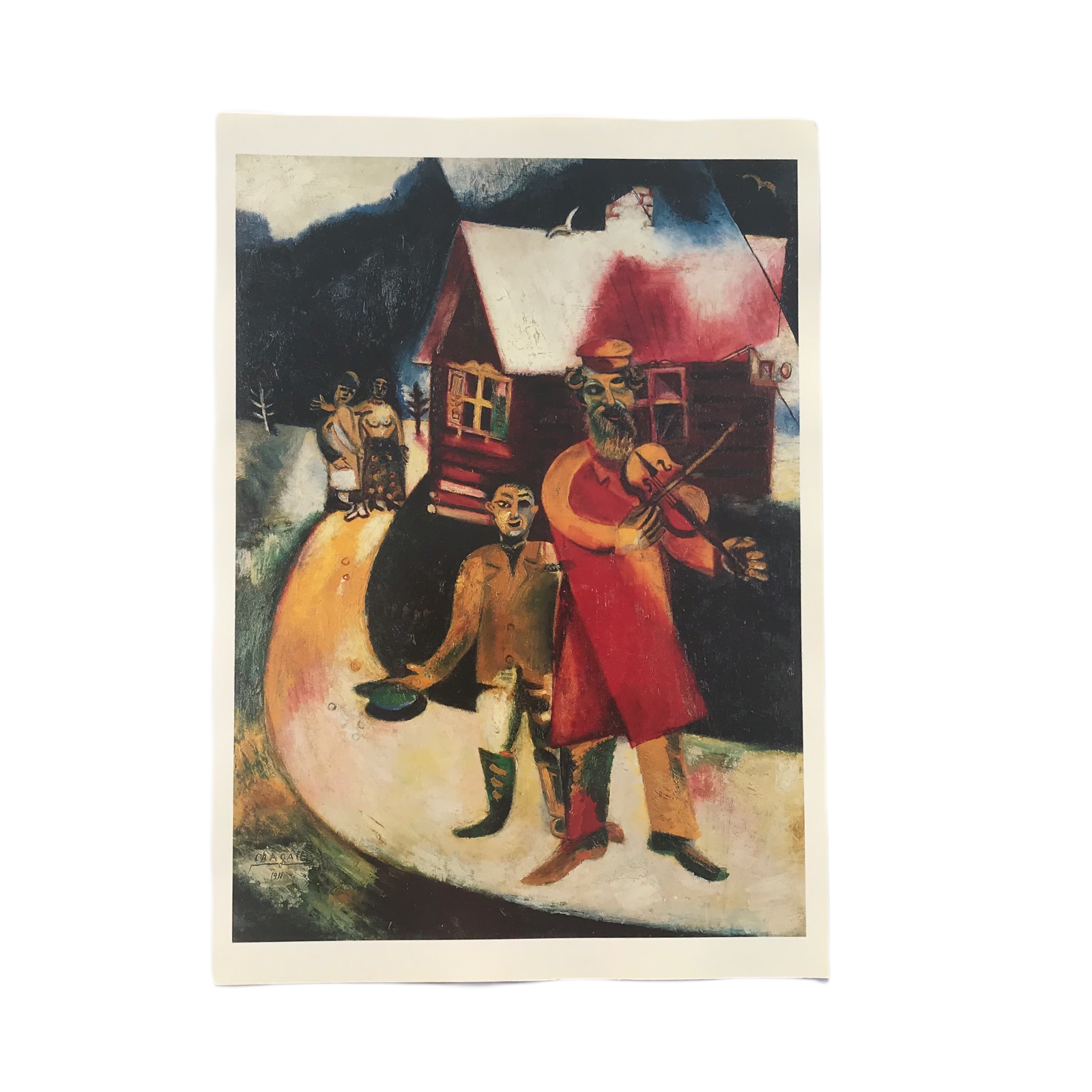 The Fiddler Poster by Marc Chagall - Art Posters