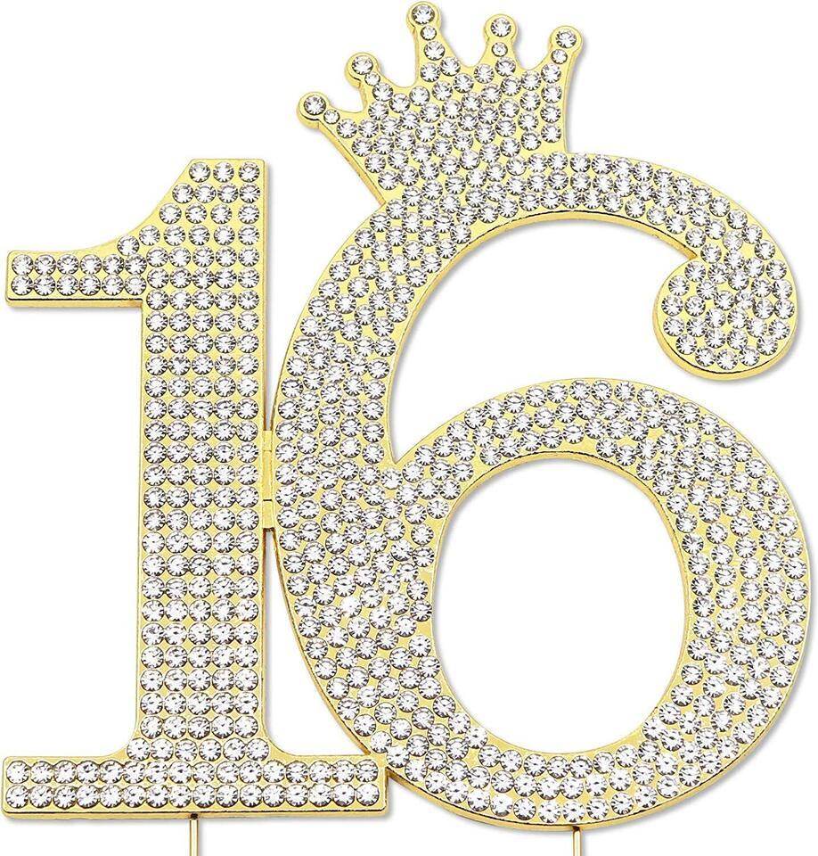 16th Birthday Cake Toppers Sweet 16 Cake and 50 similar items