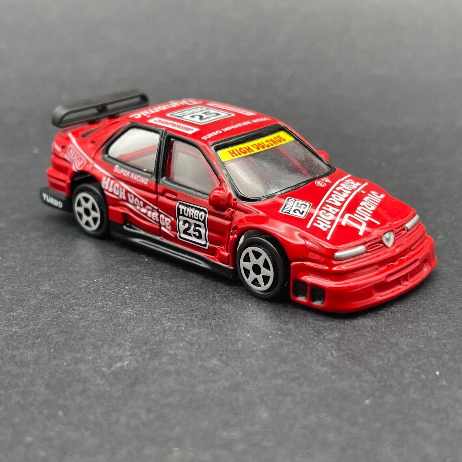 Fast Lane Diecast #25 High Voltage Dynamic Panther Turbo Race Car Red 1 ...