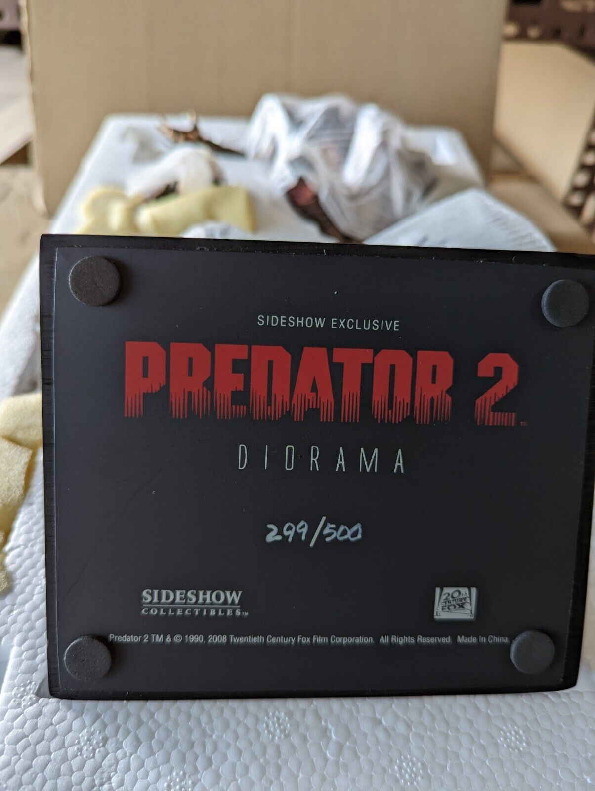 Sideshow Collectibles Exclusive Predator 2 Diorama City Hunter w ...