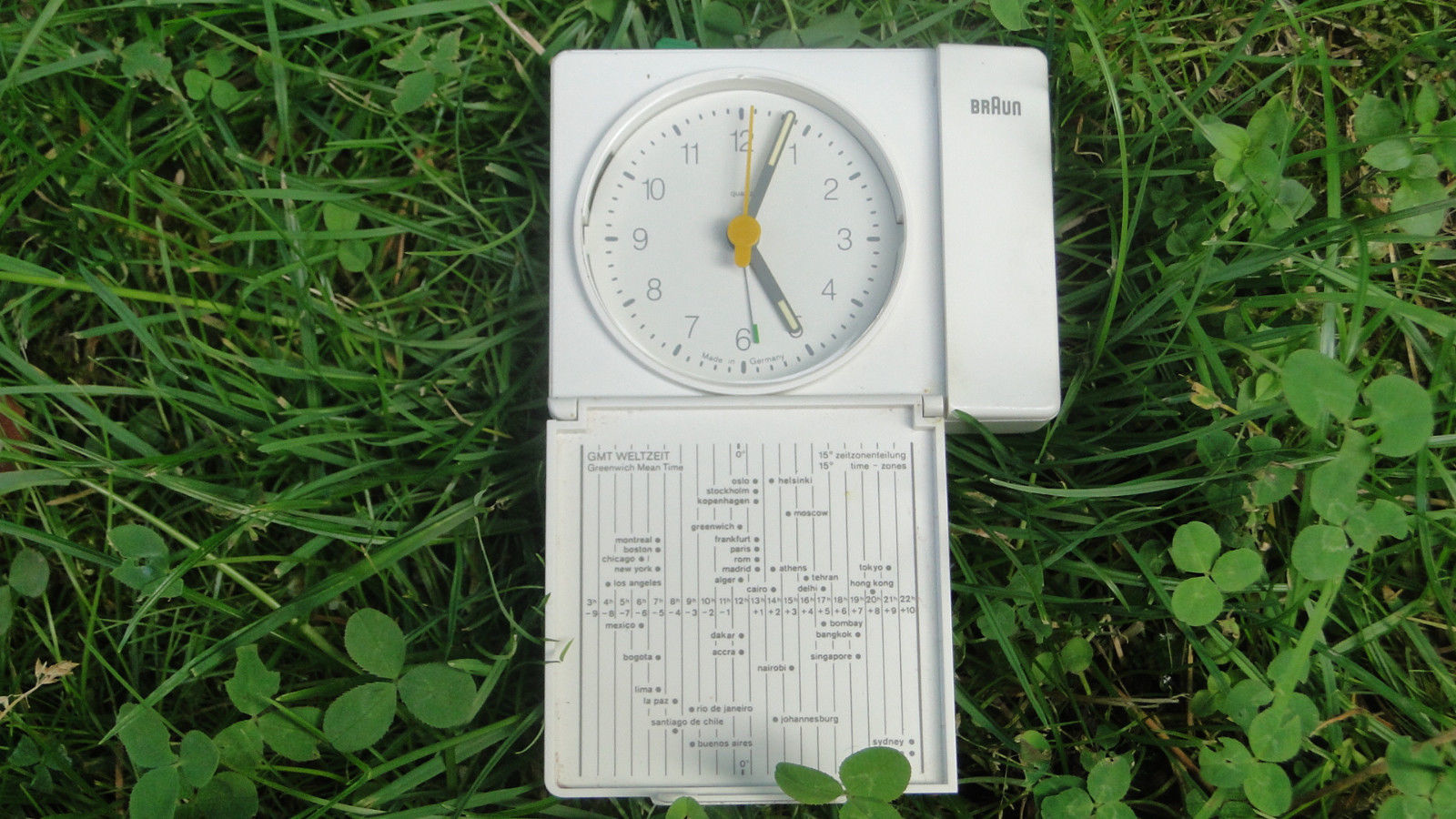 Vintage Braun AG Type 4579 AB 321 SL Travel Alarm Clock Benson & Hedges ...