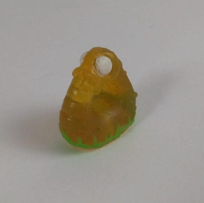 Trash Pack Series 7 Junk Germs Germ Worms Yellow Icky Earthworm ...