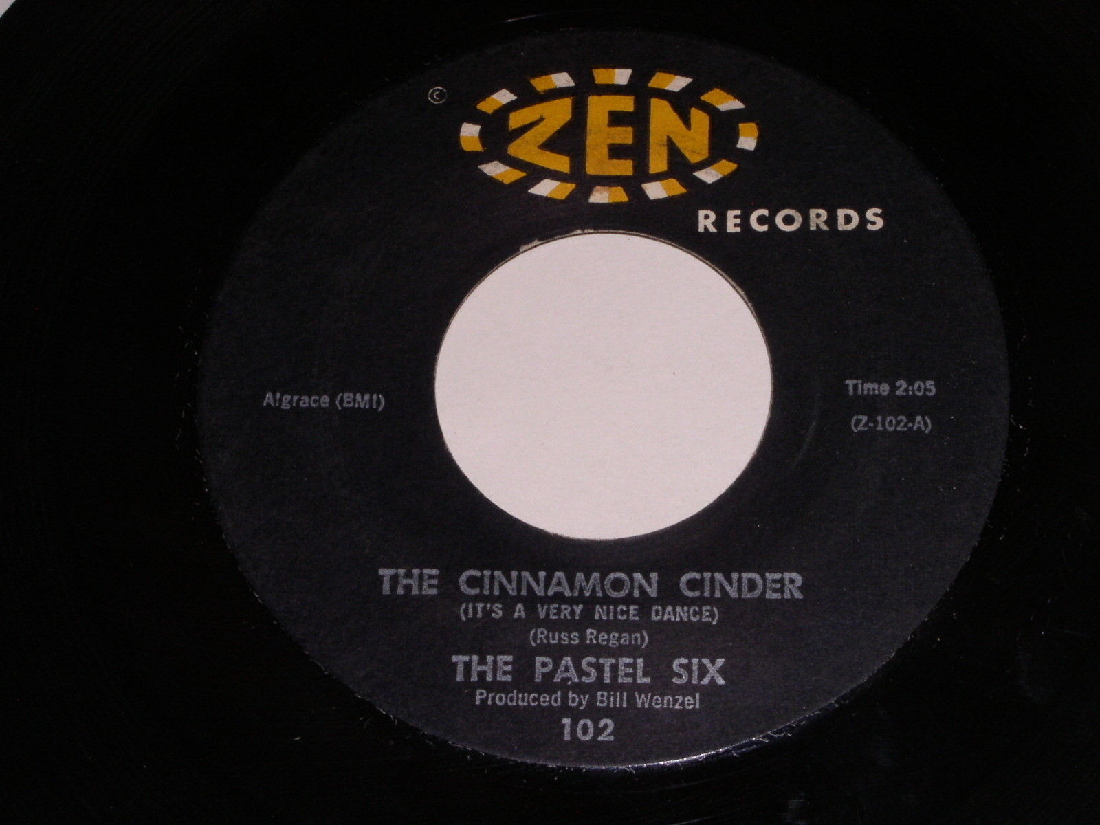 The Pastel Six The Cinnamon Cinder Bandido 45 Rpm Record Vintage Zen ...