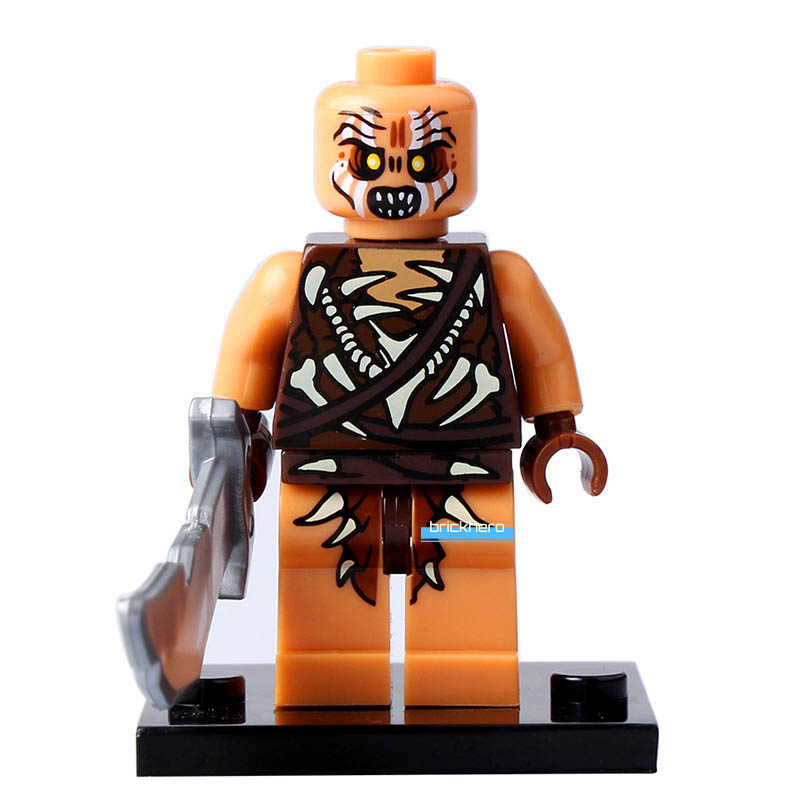 Mordor Orc The Hobbit LOTR Custom Printed Lego Compatible Minifigure ...