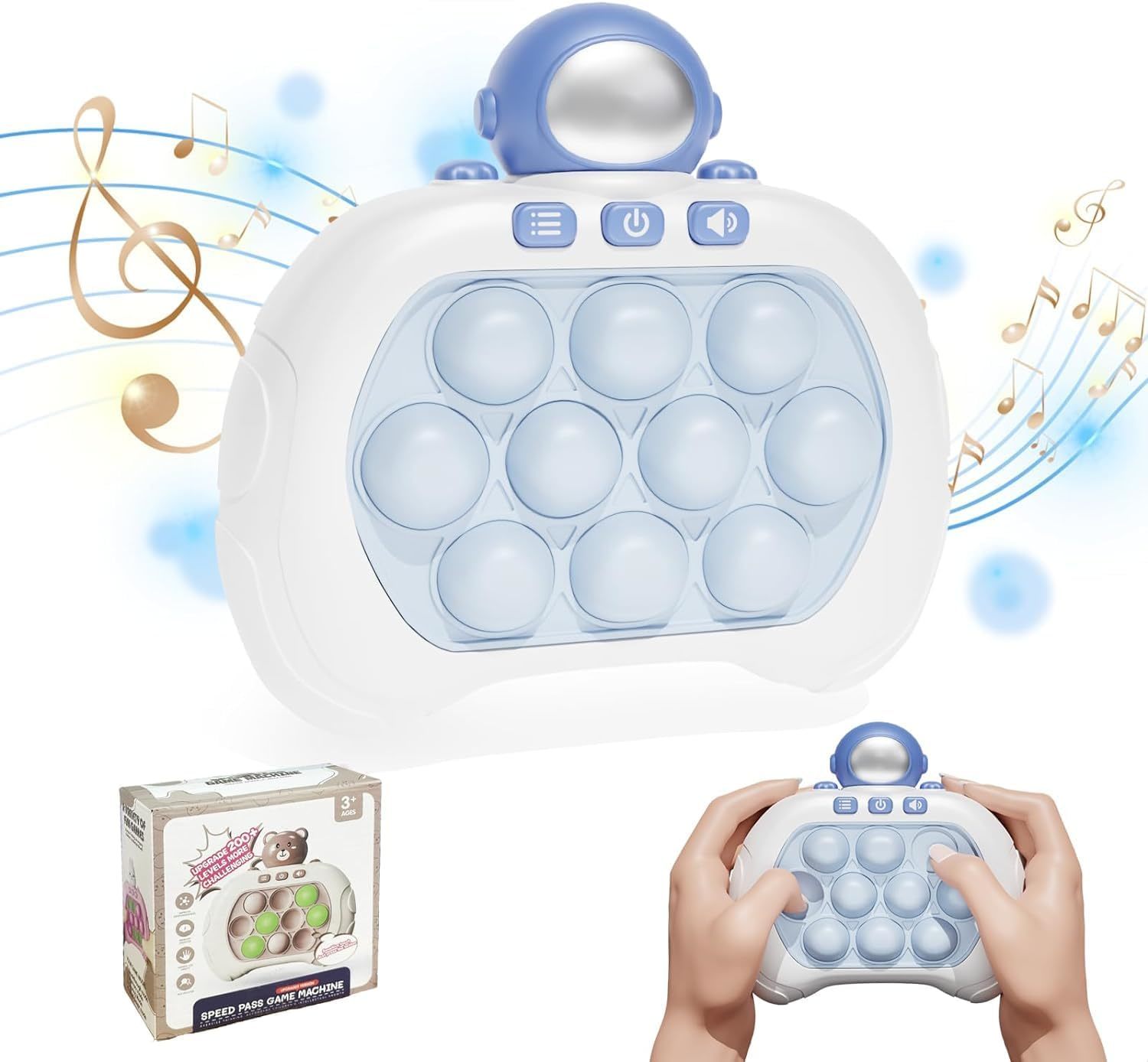 Light up Games for Kids Fast Push Pop Game for Adults Autism Sensory ...