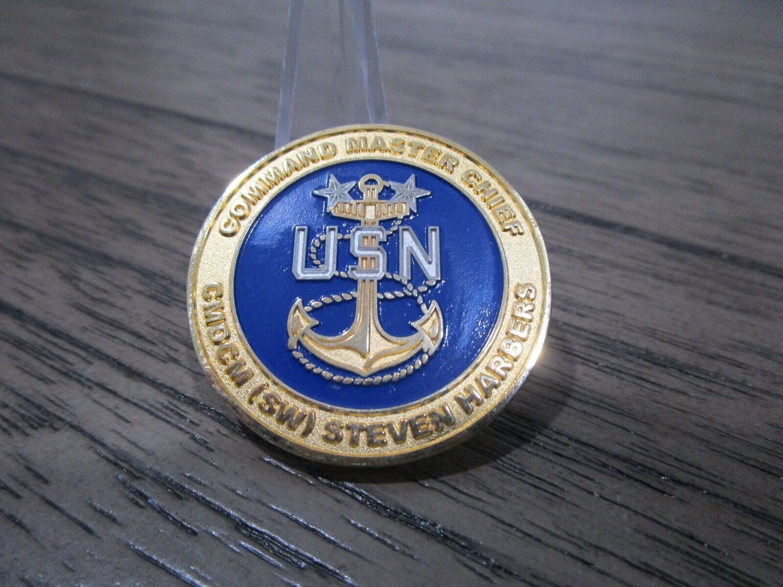 USN Navy Recruiting District Dallas Command Master Chief Challenge Coin ...