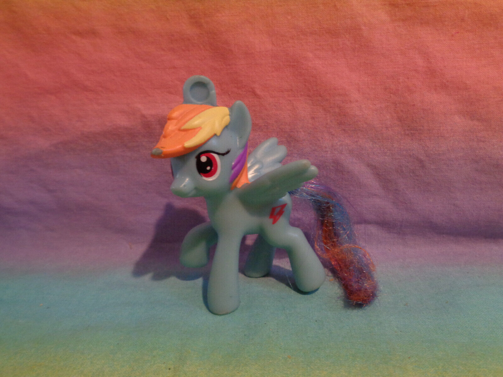 McDonald's My little Pony PVC Rainbow Dash Pony Figure - Fast Food