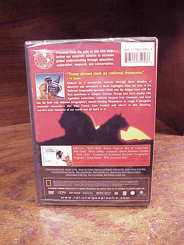 30 Years of National Geographic Specials DVD, Sealed, 2003 - DVDs & Blu-ray Discs