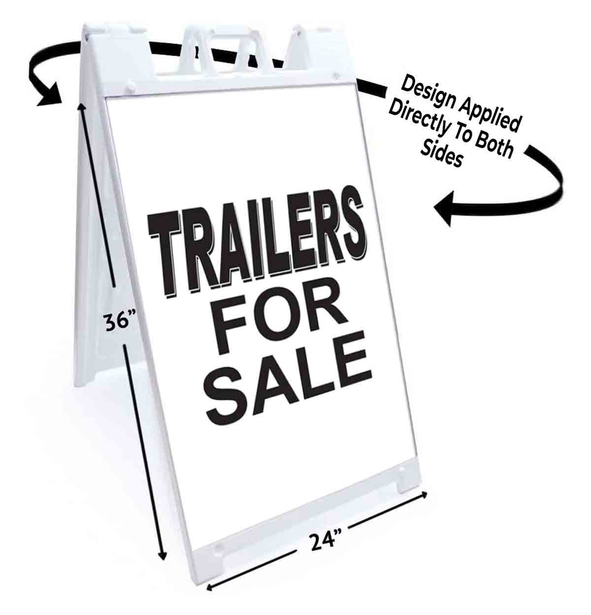 Trailers Signicade 24x36 Aframe Sidewalk and similar items