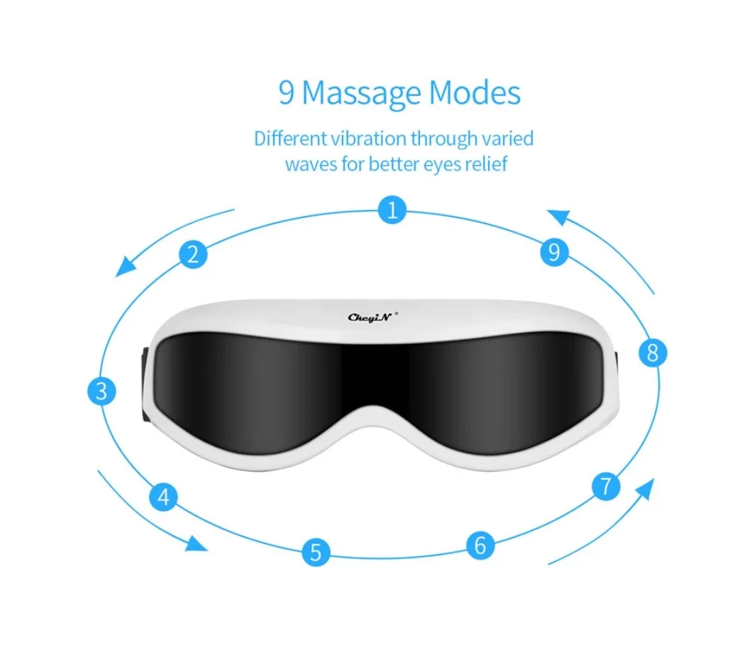 Eye Massager Magnetic Therapy Vibration Smart Dark Circles Removal 9 ...