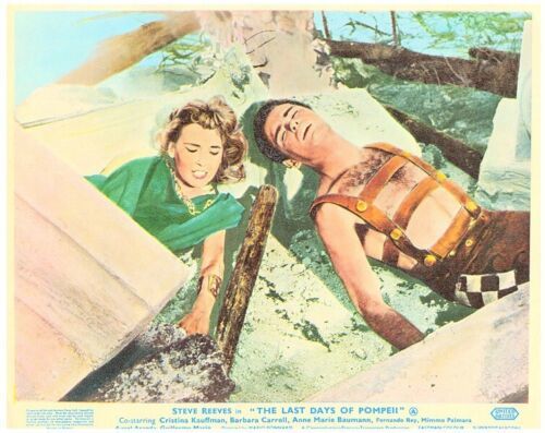 The Last Days of Pompeii Steve Reeves Cristina Kauffman trapped in ...