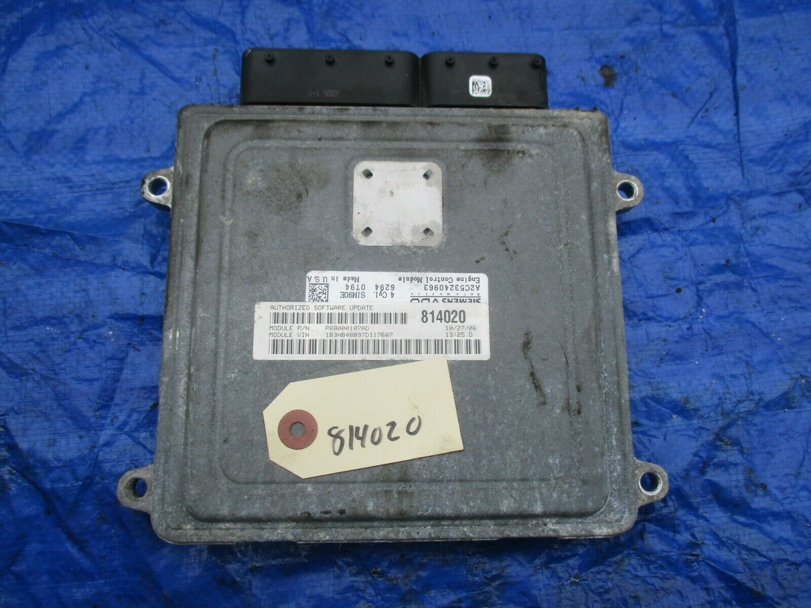 2007 Dodge Caliber PCM 2.0L ECM Engine and 50 similar items